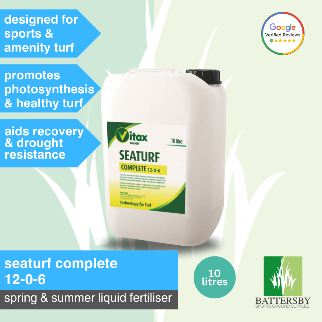 Seaturf Complete 12-0-6 - Battersby Spring Summer Fert 10L
