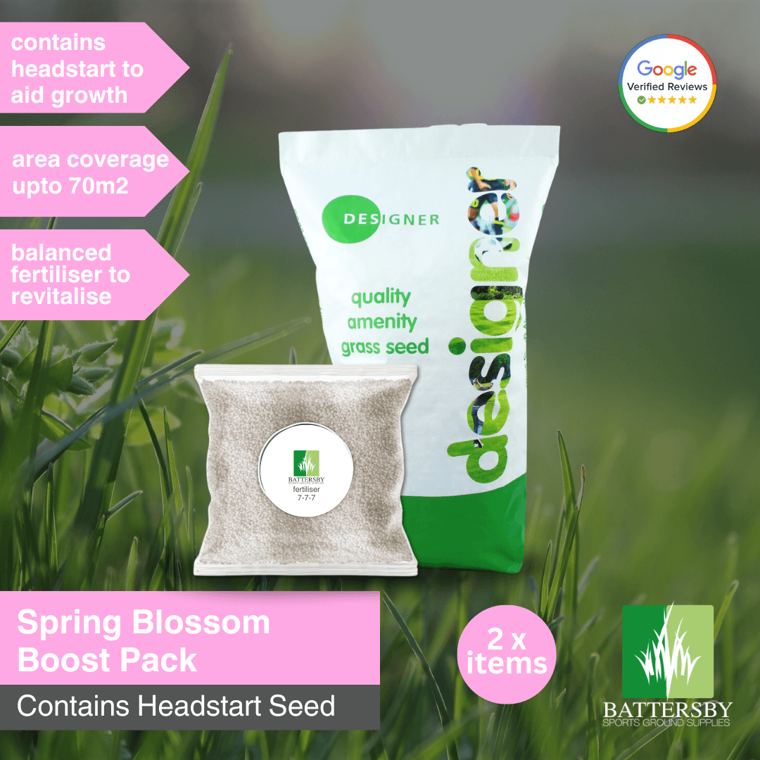 Home Garden Lawn Spring Grass Seed Pack - Seed & Fert